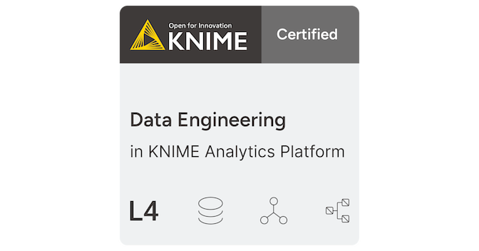 Data Engineering in KNIME Analytics Platform - Credly