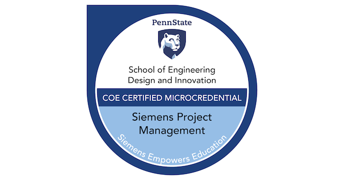 Siemens Project Management Basics - Credly