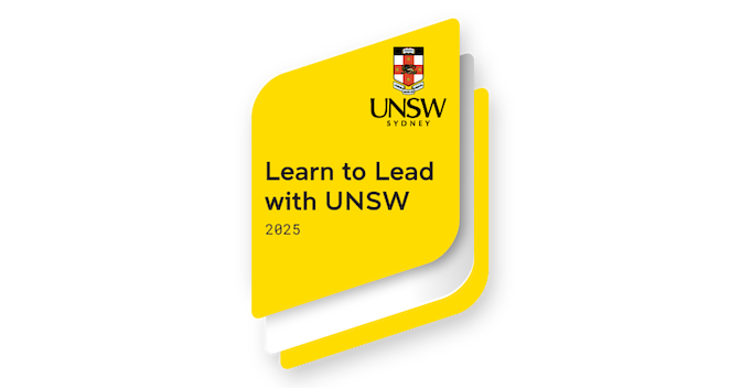 Learn to Lead with UNSW 2025: Strategic Thinking for Impactful ...