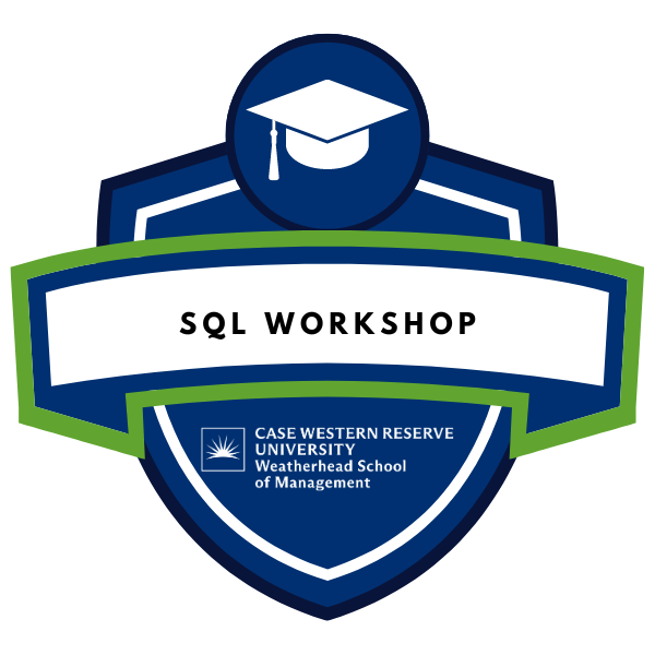 SQL Workshop - Credly