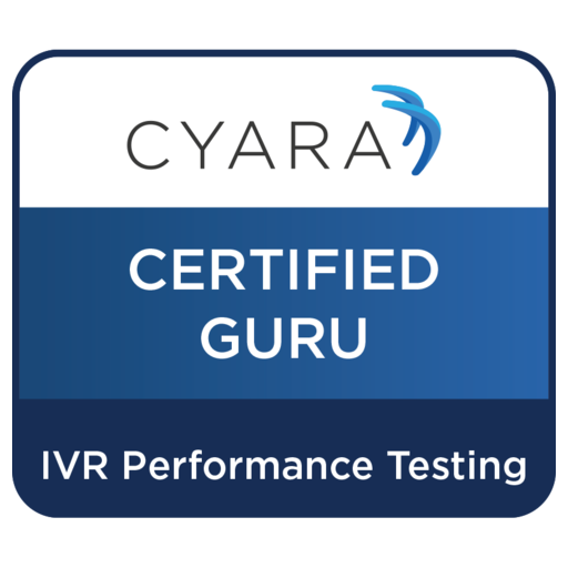 Cyara Certified Guru (IVR Performance Testing) - Credly