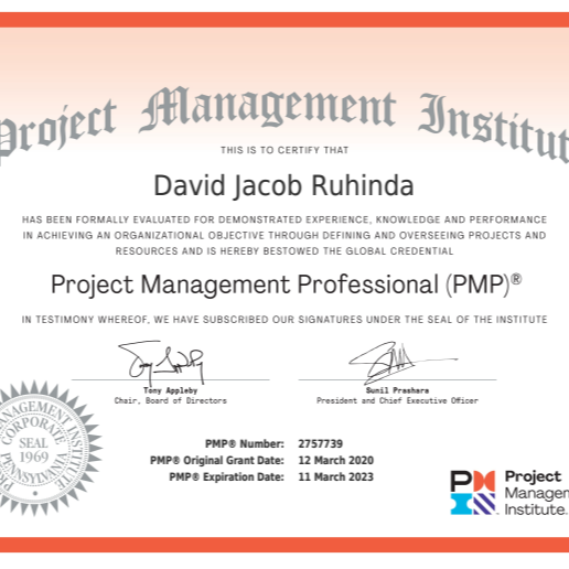 Project Management Professional (PMP)® - Credly