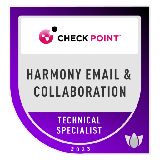 Harmony Email & Collaboration Technical Specialist - Credly