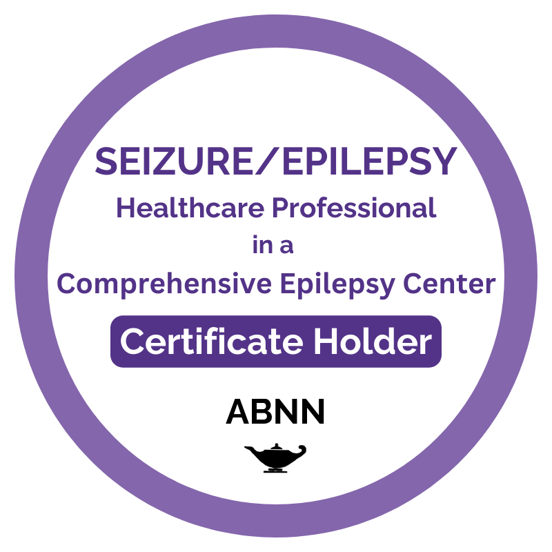 Seizure/Epilepsy Healthcare Professional in a Comprehensive Epilepsy Center (8-Modules) - Credly