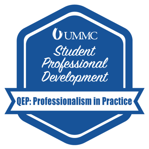 QEP: Professionalism in Practice - Credly