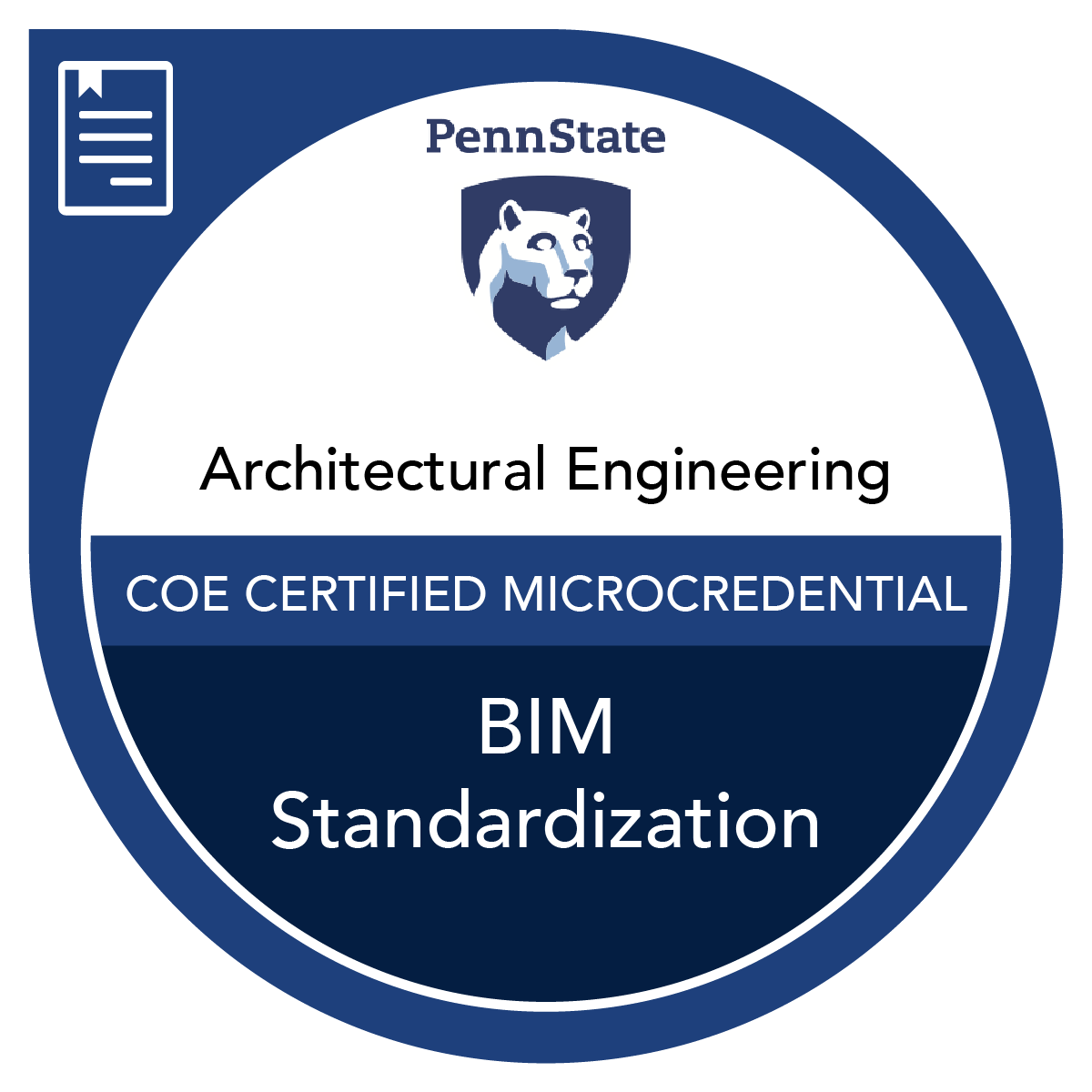 BIM Standardization - Credly