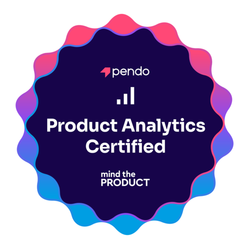 Product Analytics Certification - Credly
