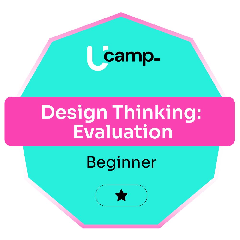 Design Thinking: Evaluation - Credly