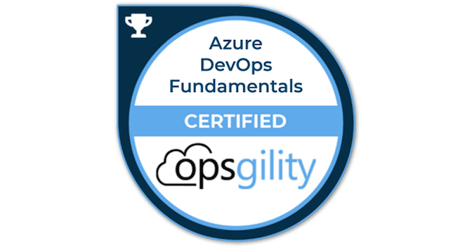 Certified - Azure DevOps Fundamentals - Credly