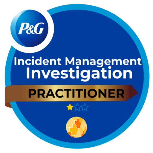 P&G Incident Management Investigation Contributor - Credly