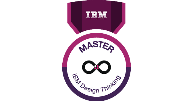 IBM Design Thinking Master - Credly
