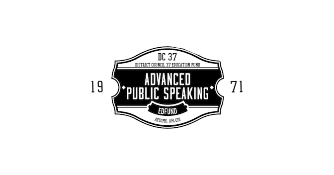 DC 37 Education Fund Advanced Public Speaking Badge - Credly