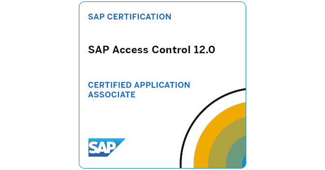 SAP Certified Application Associate - SAP Access Control 12.0 - Credly