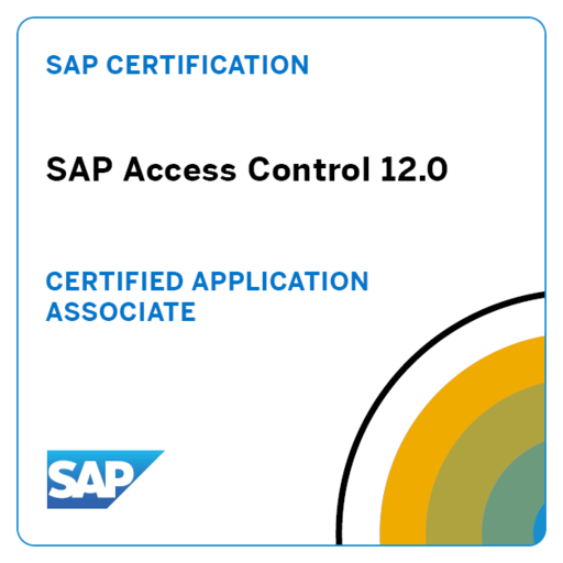 SAP Certified Application Associate - SAP Access Control 12.0 - Credly