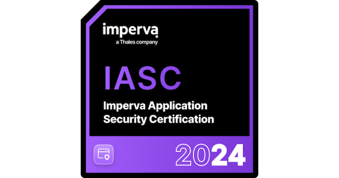 Imperva Application Security Certification - Credly