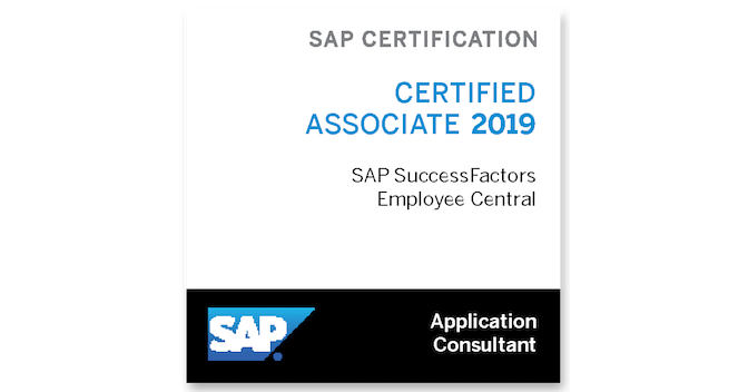 SAP Certified Application Associate - SAP SuccessFactors Employee ...