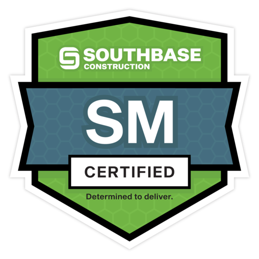Southbase Construction Site Manager Certified Badge - Credly