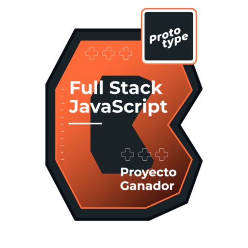 Proyecto Mejor Calificado Prototype Day - Full Stack Javascript - Credly