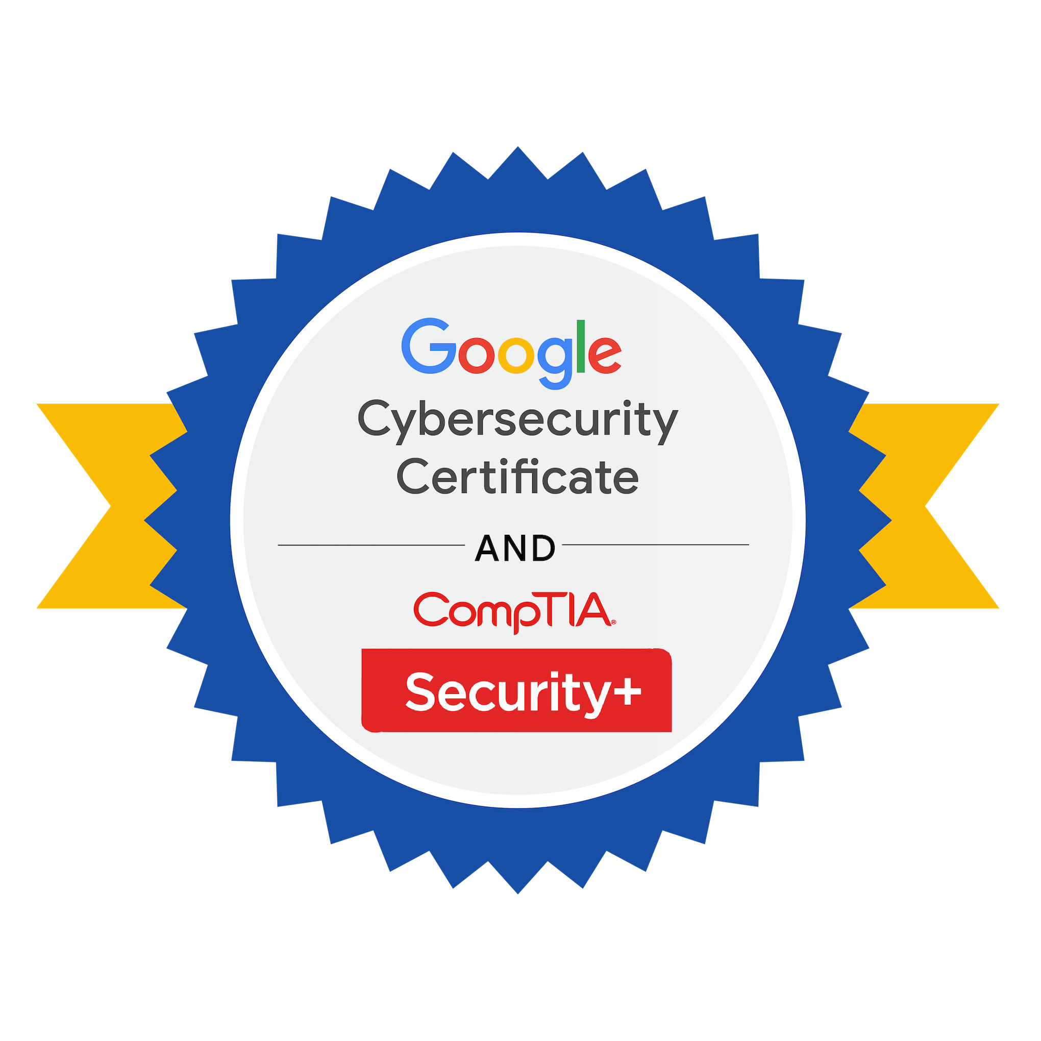 Google Cybersecurity Certificate CompTIA Security Dual Credential Google Cybersecurity Certificate CompTIA Security Dual Credential