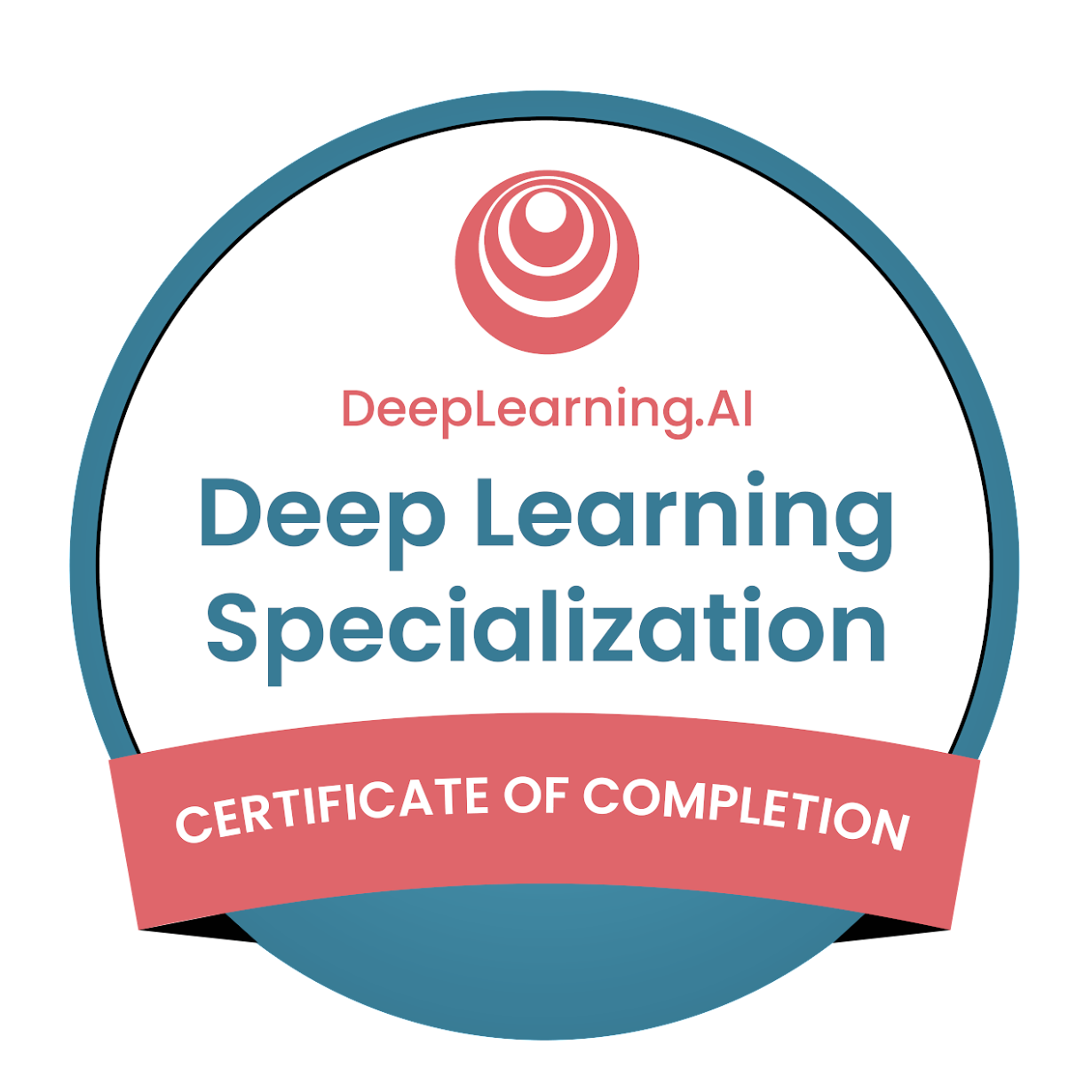 Deep Learning Specialization(v.2) - Credly