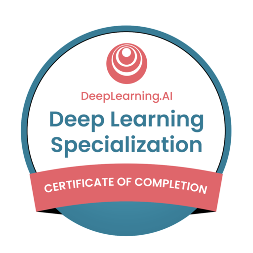 Deep Learning Specialization(v.2) - Credly