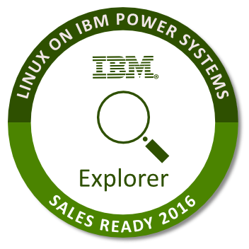 Linux on IBM Power Systems - Sales 2016 - Credly
