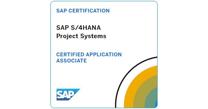SAP Certified Application Associate - SAP S/4HANA Project Systems - Credly