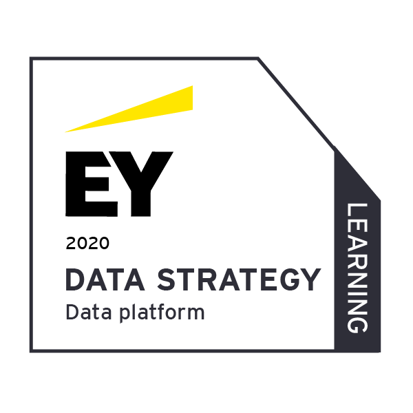 EY Data Strategy - Data Platform - Learning (2020) - Credly
