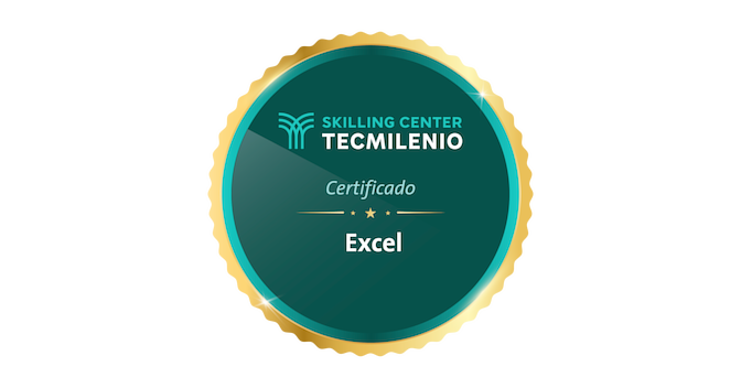 Certificado Excel - Credly