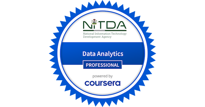 NITDA Data Analytics Professional - Credly