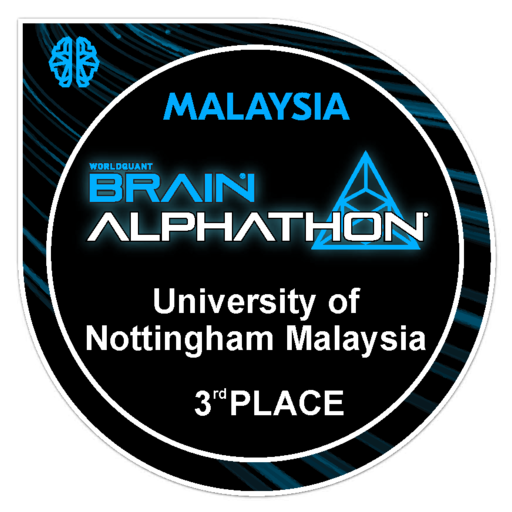 [Malaysia] 2023 WorldQuant BRAIN Alphathon University of Nottingham MY ...