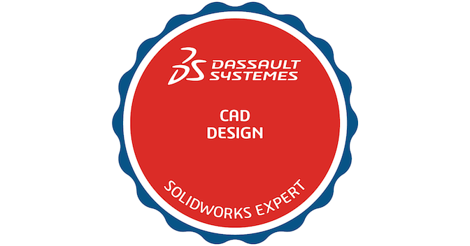 Certified SOLIDWORKS CAD Design Expert - Credly