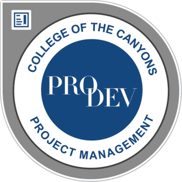 Project Management - Credly