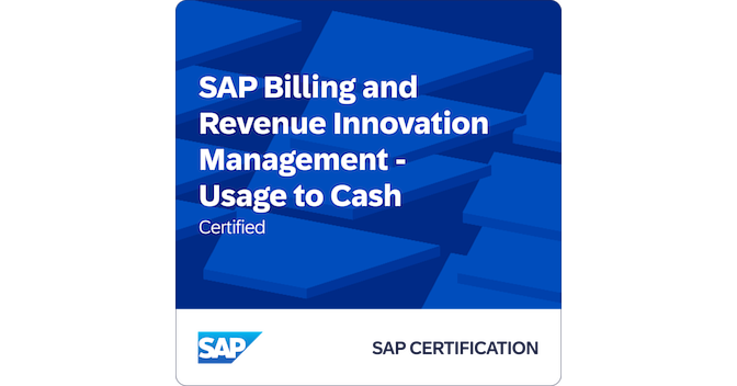 SAP Certified - SAP Billing and Revenue Innovation Management - Usage ...