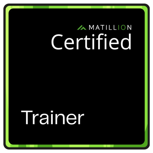 Matillion Certified Trainer - Credly