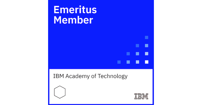 Emeritus Member - IBM Academy of Technology - Credly