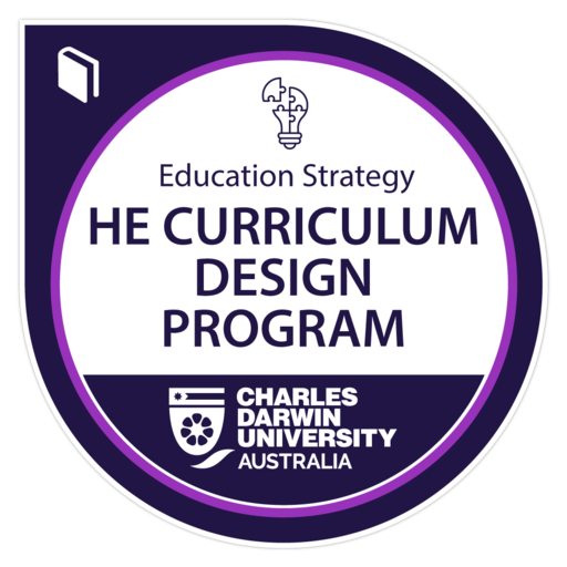 HE Curriculum Design Program - Credly