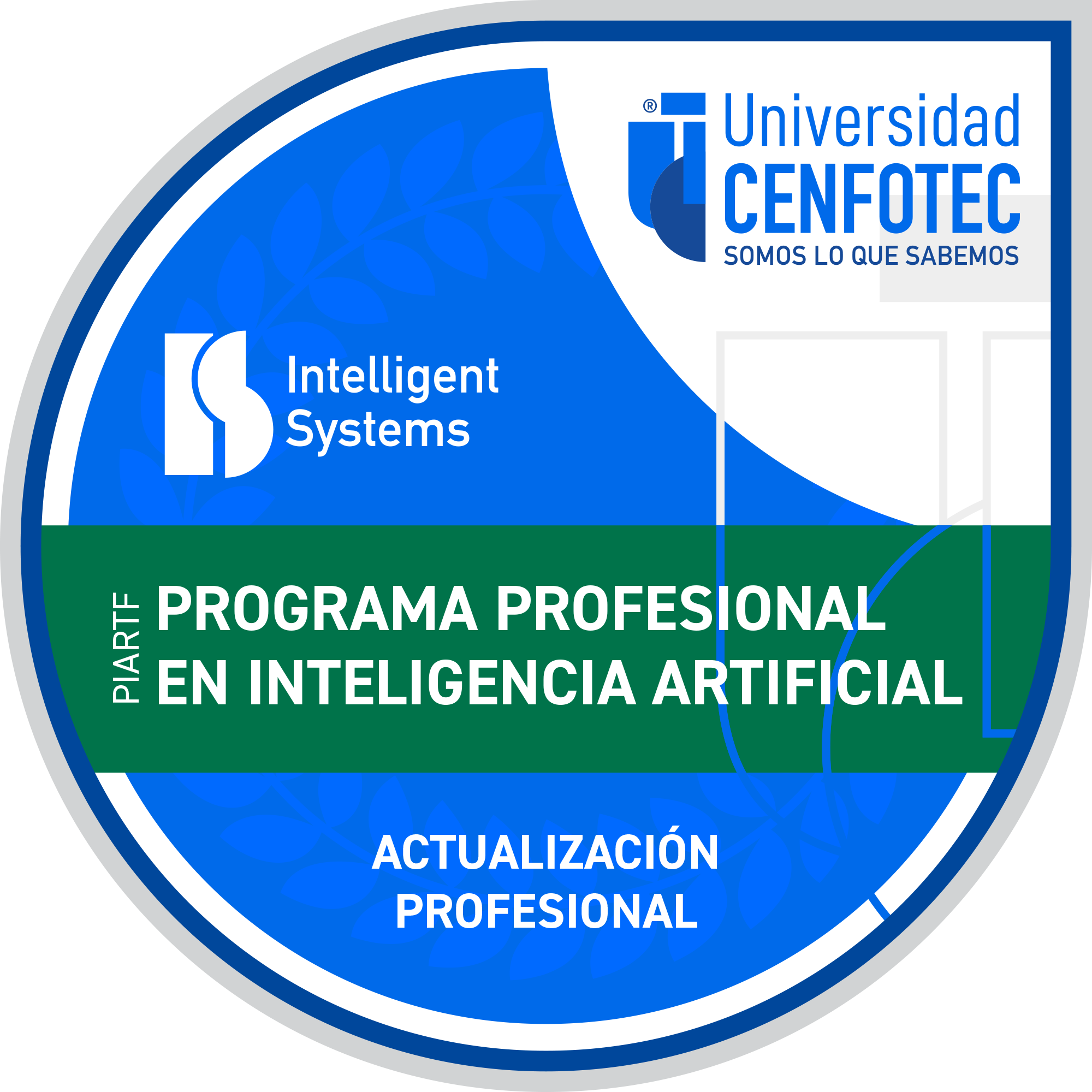 Programa profesional en Inteligencia Artificial - Credly