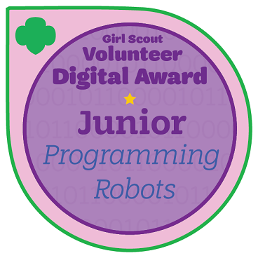 GS STEM Volunteer Junior Robotics 1 - Programming Robots - Credly