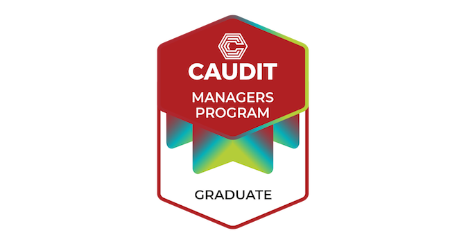 CAUDIT Managers Program - Credly