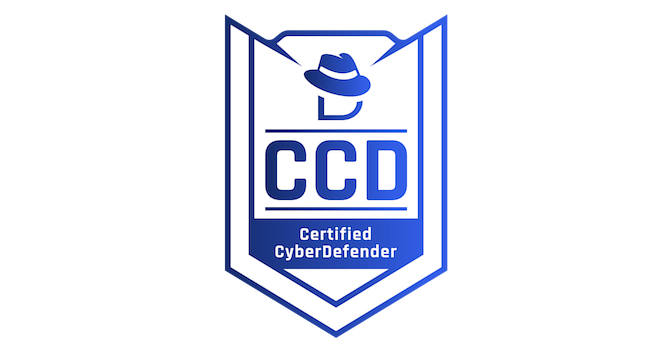 Certified CyberDefender (CCD) - Credly