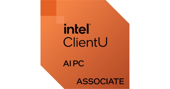 Intel® ClientU AI PC Associate - Credly