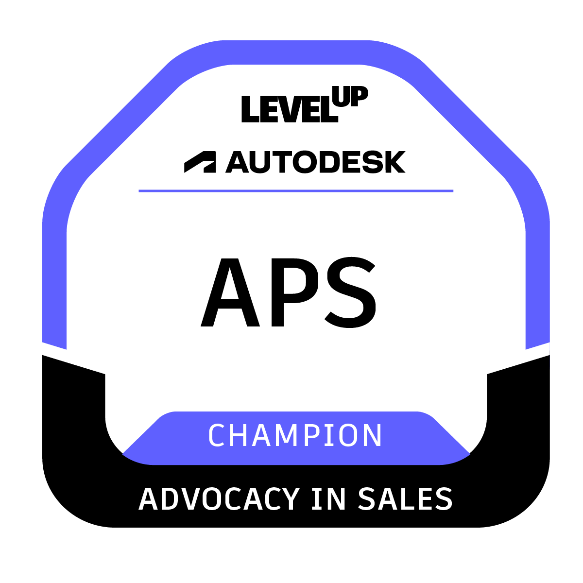 Autodesk Platform Services Advocacy in Sales: Champion - Credly