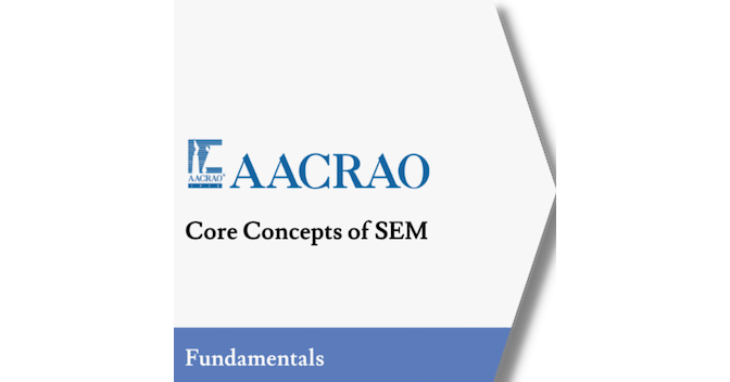 Core Concepts of SEM - Credly
