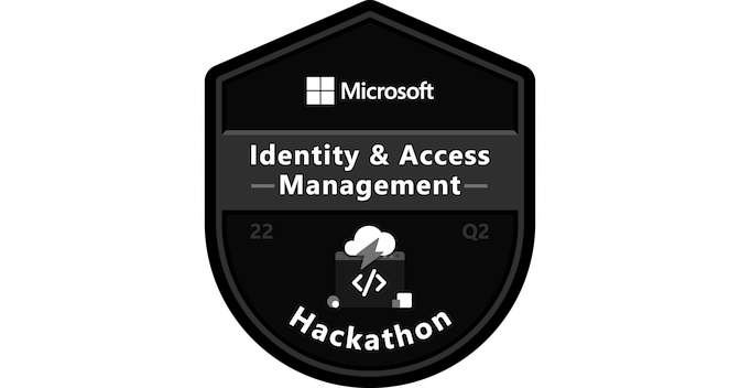 Hackathon Winner - Azure Identity and Access Management 2022 Q2 - Credly