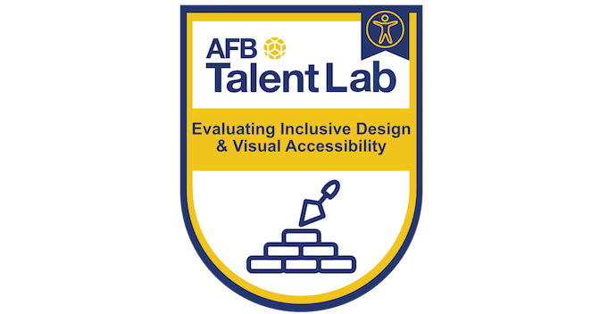 Evaluating Inclusive Design & Visual Accessibility Fundamental Skills - Credly