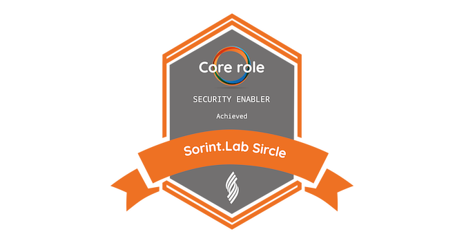 SORINT.lab - Security Enabler - Credly