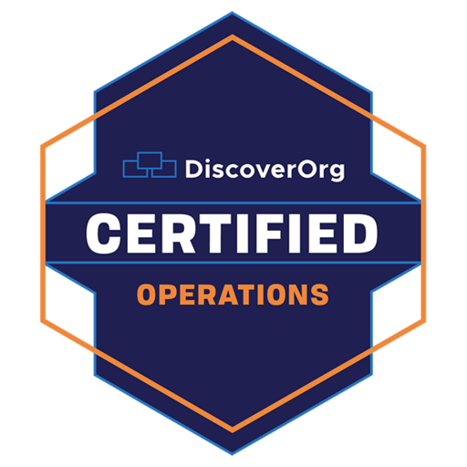 DiscoverOrg Certification for Operations - Credly