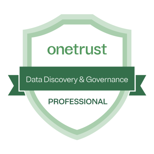 OneTrust Certified Data Discovery & Governance Professional - Credly