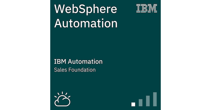 WebSphere Automation Sales Foundation - Credly